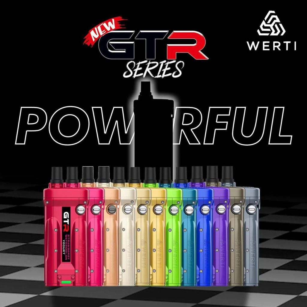 WERTI GTR 10,000 PUFF DISPOSABLE - Vape Pod Wholesale Malaysia
